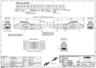 Circular Industrial Cordsets Part - 1203410911 | Molex