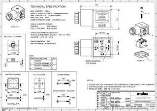 Circular Industrial Connectors Part - 1210230238 | Molex