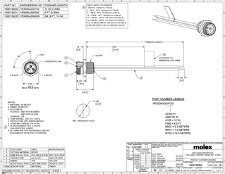 Circular Industrial Connectors Part - 1300130202 | Molex