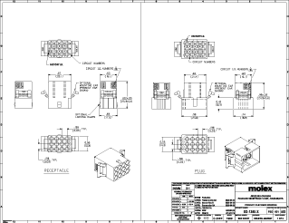 Connector Housings Part - 03091121 | Molex