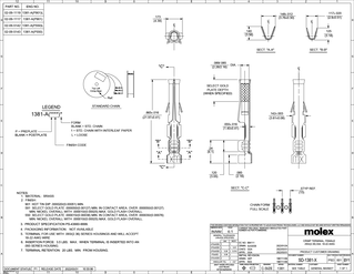 Crimp Terminals Part - 02095142 | Molex