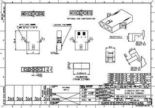 Connector Housings Part - 03091033 | Molex