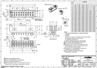 PCB Headers and Receptacles Part - 1511181008 | Molex