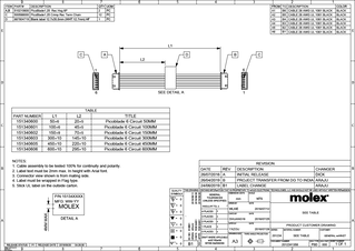 Power and Signal Cable Assemblies Part - 151340600 | Molex