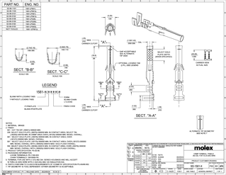 Crimp Terminals Part - 02065100 | Molex