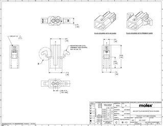 Connector Housings Part - 03061022 | Molex