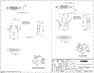 Connector Housings Part - 03061042 | Molex