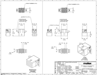 Connector Housings Part - 03061121 | Molex