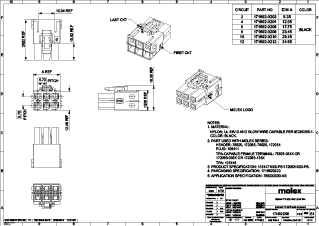 Connector Housings Part - 1716920206 | Molex