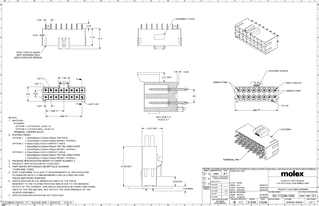 PCB Headers and Receptacles Part - 1722981104 | Molex