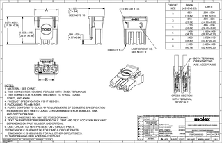 Connector Housings Part - 1726722003 | Molex