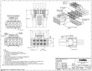 Connector Housings Part - 1727080008 | Molex