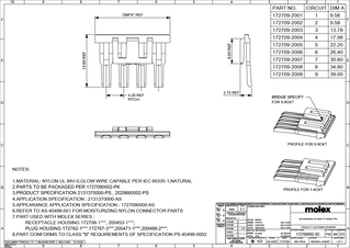 Connector Accessories Part - 1727092006 | Molex