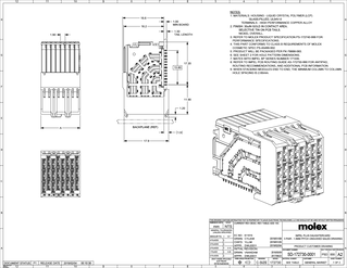 Backplane Connectors Part - 1727301138 | Molex
