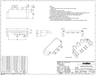Connector Accessories Part - 1729532001 | Molex