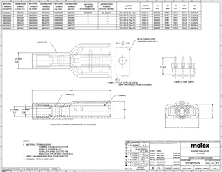 Quick Disconnects Part - 190020034 | Molex