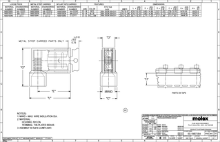 Quick Disconnects Part - 190070040 | Molex