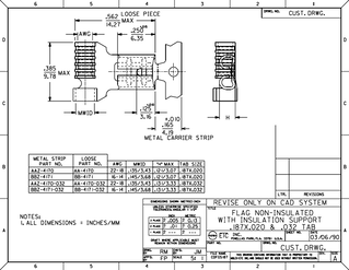 Quick Disconnects Part - 190090009 | Molex