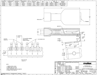 Quick Disconnects Part - 190130030 | Molex