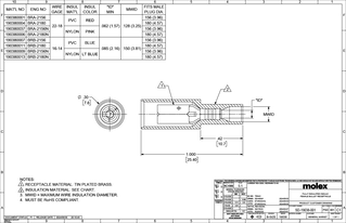 Quick Disconnects Part - 190380009 | Molex