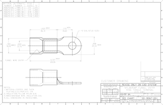 Ring and Spade Terminals Part - 190670110 | Molex