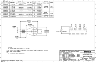 Ring and Spade Terminals Part - 190690209 | Molex
