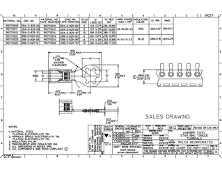 Ring and Spade Terminals Part - 190770009 | Molex