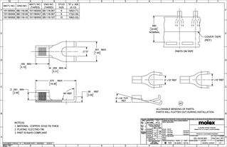 Ring and Spade Terminals Part - 191180058 | Molex