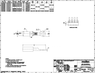Ring and Spade Terminals Part - 191640003 | Molex