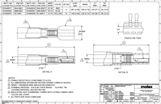 Quick Disconnects Part - 191640050 | Molex