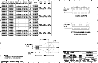 Ring and Spade Terminals Part - 191930195 | Molex