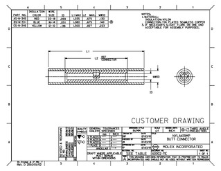 Splices Part - 192020013 | Molex