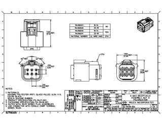 Connector Housings Part - 194180010 | Molex