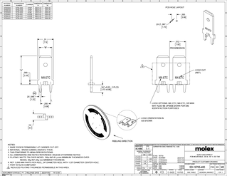 Quick Disconnects Part - 197054003 | Molex