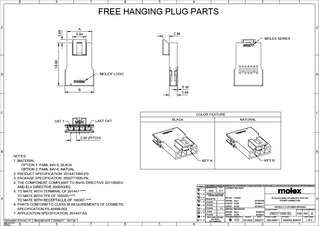 Connector Housings Part - 2002771104 | Molex
