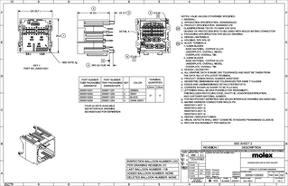 PCB Headers and Receptacles Part - 2005010251 | Molex