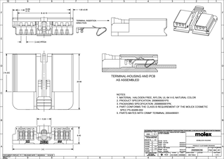 Card Edge Connectors Part - 2008900102 | Molex