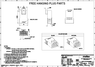 Connector Housings Part - 2014441204 | Molex