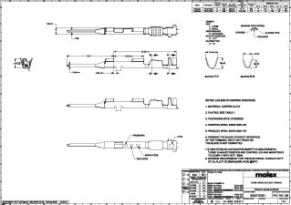 Crimp Terminals Part - 2043714329 | Molex