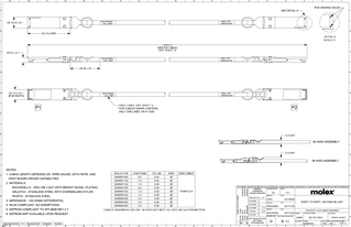 High-Speed I/O Cable Assemblies Part - 2058981202 | Molex