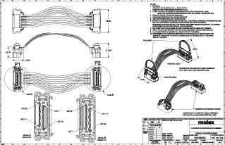High-Speed I/O Cable Assemblies Part - 2061388005 | Molex