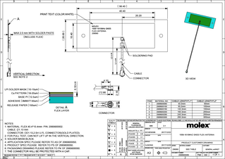 Antennas Part - 2065600100 | Molex