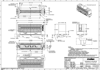 Card Edge Connectors Part - 2066530056 | Molex
