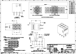 PCB Headers and Receptacles Part - 2068320202 | Molex