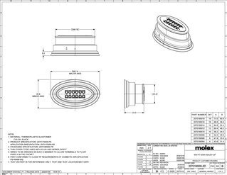 Connector Accessories Part - 2070190016 | Molex
