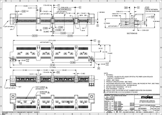 Card Edge Connectors Part - 2072628193 | Molex