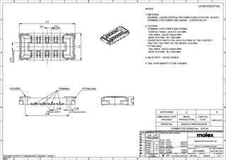 Board-to-Board Connectors Part - 2074190081 | Molex