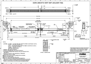 Memory Module Connectors Part - 2128254005 | Molex