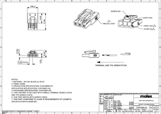 Connector Housings Part - 2159131003 | Molex
