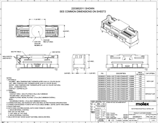 High-Speed I/O Connectors Part - 2203852011 | Molex